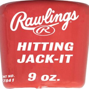 Rawlings | HITTING JACK-IT Bat Weight | 9 oz, Red