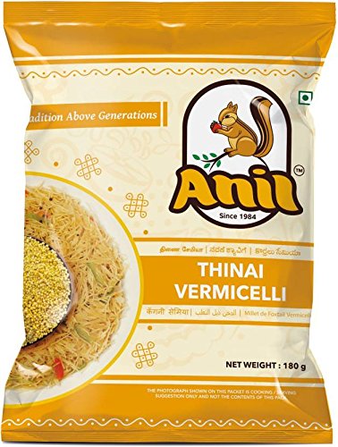 Anil Thinai Vermicelli 180g/6.349 oz (Pack of 5)