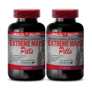 libido max for men - extreme male pills - tongkat ali root extract - tongkat ali for men - maca root capsules - siberian ginseng, sarsaparilla, pumpkin seed, muira puama, nettle - 2 bottles 120 tab