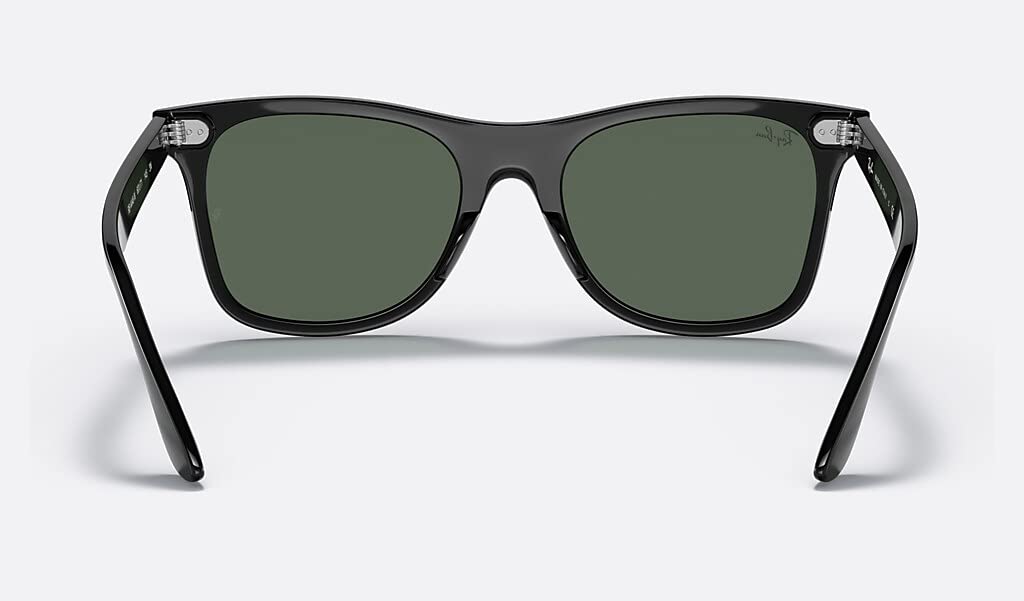 Ray-Ban RB4440N BLAZE CLUBMASTER 601/71 41M Black/Green, Black/Green, Size 41 mm