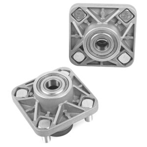 Huskey 2X Front Wheel Hub Bearing Assemblies and Bearings for Club Car DS & Precedent 2003 & Up G & E Models, Replaces OEM Part # 102357701, Aftermarket Reference # 6110