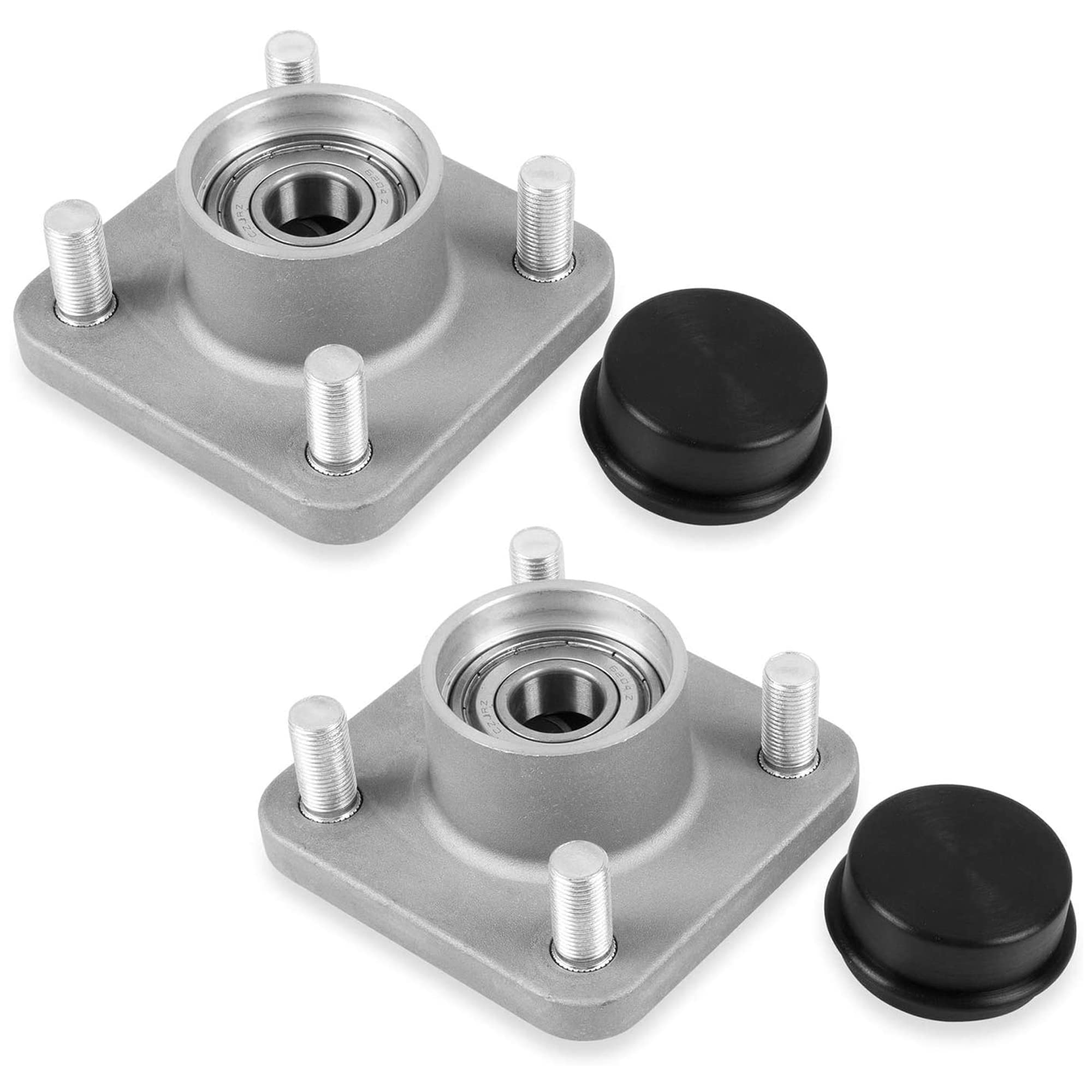 Huskey 2X Front Wheel Hub Bearing Assemblies and Bearings for Club Car DS & Precedent 2003 & Up G & E Models, Replaces OEM Part # 102357701, Aftermarket Reference # 6110