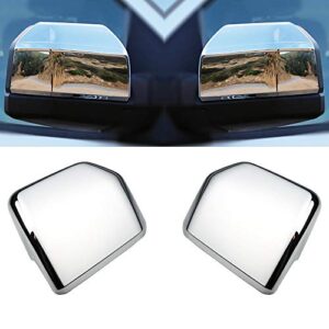 lj international quality accessories triple chrome plated full mirror covers compatible with ford f150