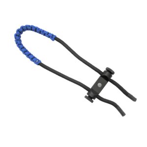 sas paracord braided bow sling for compound bow (blue)