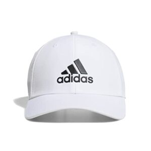 adidas golf a-stretch heather tour hat, white, one size