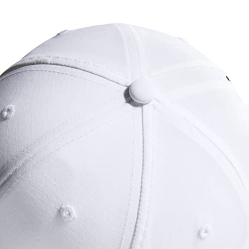 adidas Golf A-Stretch Heather Tour Hat, White, One Size