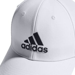 adidas Golf A-Stretch Heather Tour Hat, White, One Size