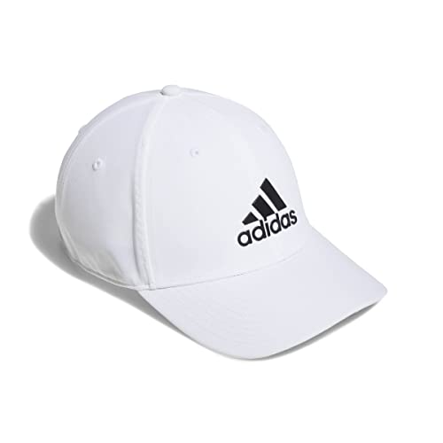 adidas Golf A-Stretch Heather Tour Hat, White, One Size