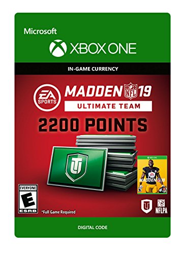 Madden NFL 19: MUT 2200 Madden Points Pack - Xbox One [Digital Code]