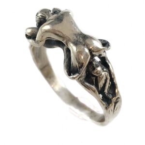 SILVERLAND1 Kama Sutra Sex Position 69 Solid Sterling Silver 925 Ring (7.5)