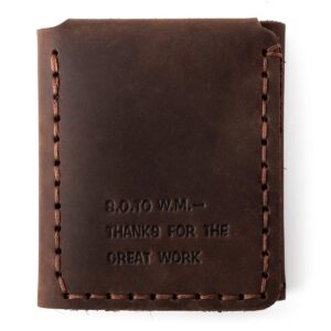 viilock pull-up leather wallet for the secret life of walter mitty handmade wallet