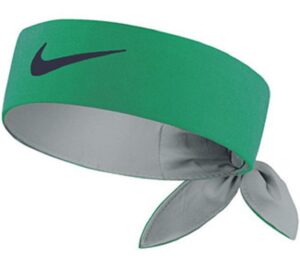 nike tennis headband (green/black)