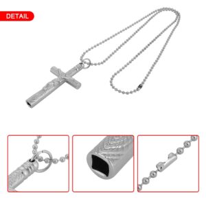 Dilwe Drum Tuning Key, 6mm Metal Tuning Wrench with Chain Drum Skin Tuner Necklace