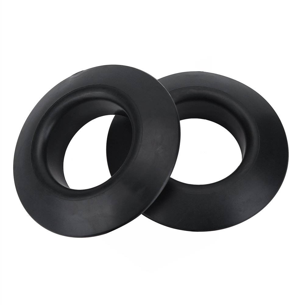 Dilwe 4Pcs Kayak Paddle Drip Ring, Practical Rubber Drip Rings for Kayak Canoe Rafting Paddles Shaft