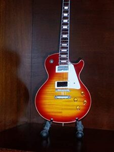 mini guitar for zeppelin jimmy page sunburst display gift