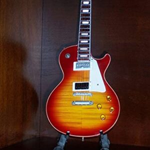 Mini Guitar For ZEPPELIN JIMMY PAGE Sunburst Display GIFT