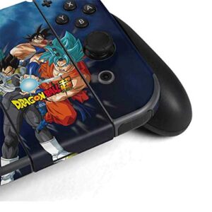 Skinit Decal Gaming Skin Compatible with Nintendo Switch Bundle - Officially Licensed Dragon Ball Super Goku Vegeta Super Ball Design