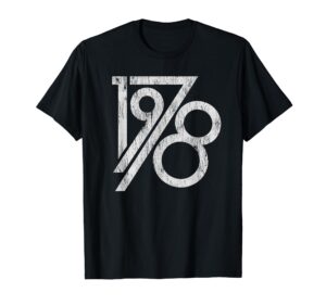 since 1978 classic birthday t-shirt