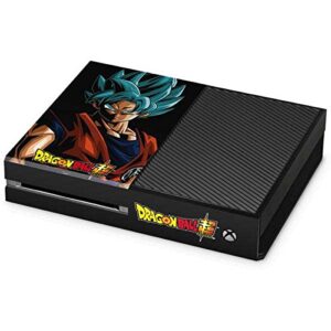 skinit decal gaming skin compatible with xbox one console - officially licensed dragon ball super goku dragon ball super design