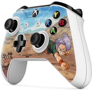 Skinit Decal Gaming Skin Compatible with Xbox One S Controller - Officially Licensed Dragon Ball Z Trunks Power Punch Design