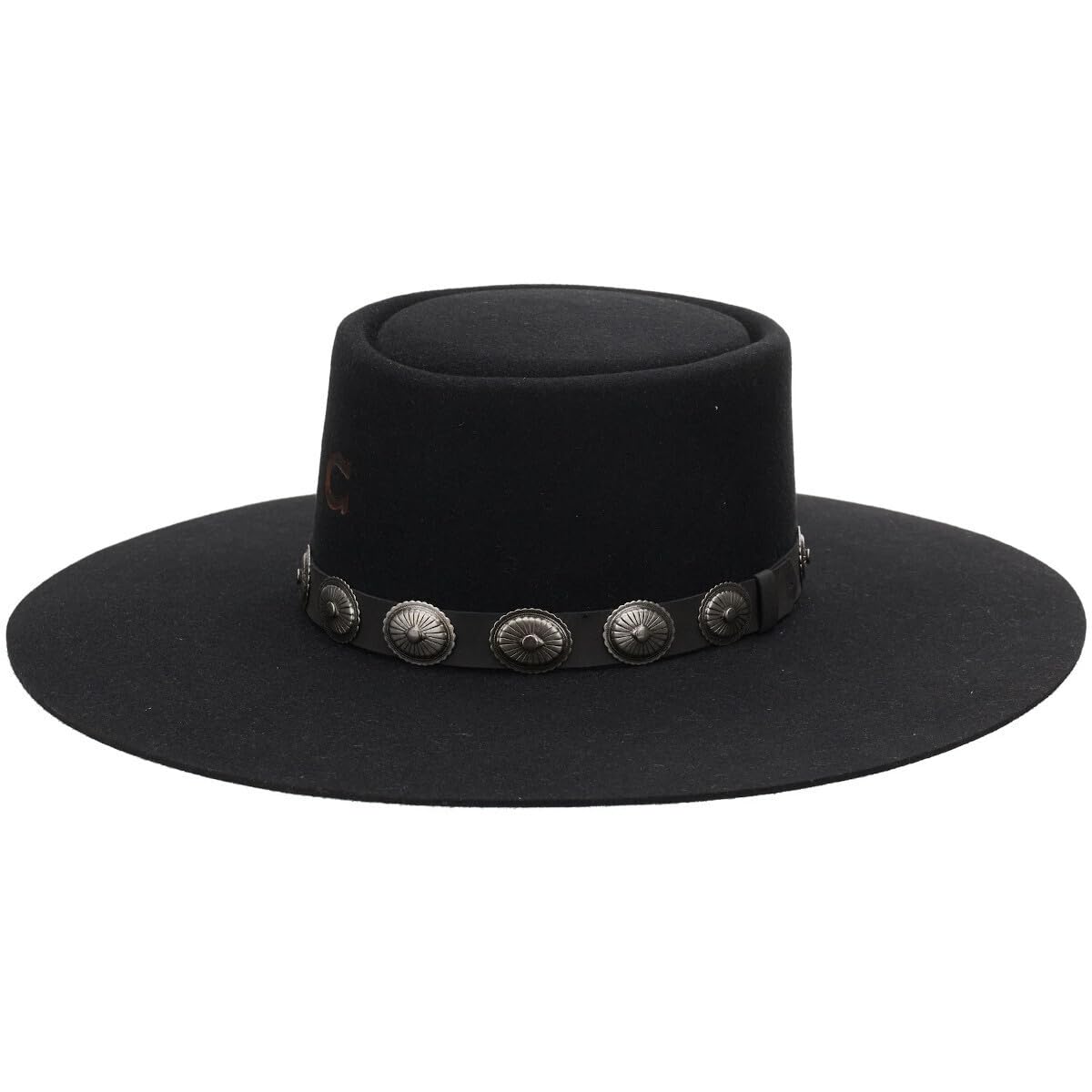 Charlie 1 Horse Women's High Desert Wool Felt Western Hat Black Medium