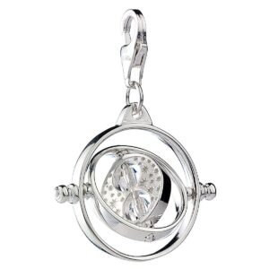 harry potter sterling silver time turner crystal clip on charm