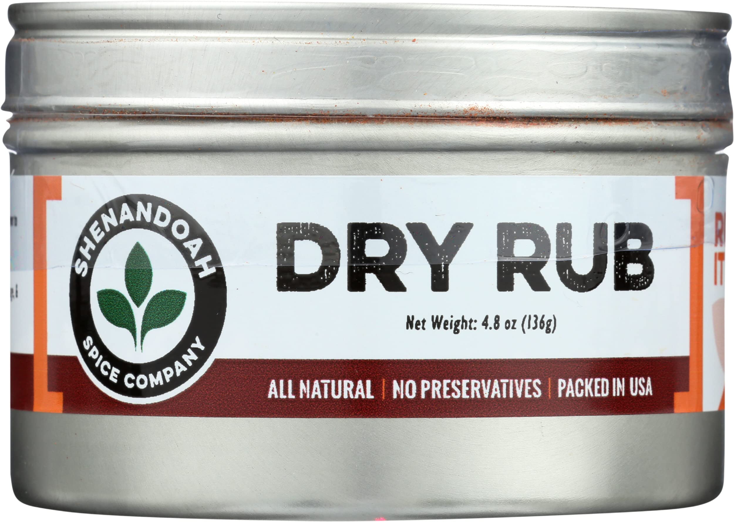 SHENANDOAH SPICE CO Rub Dry, 4.8 OZ