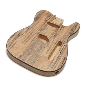 Solo TCK-1SM DIY Electric Guitar Kit With Spalted Maple Top