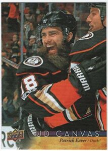 2017-18 upper deck hockey canvas #c123 patrick eaves ducks