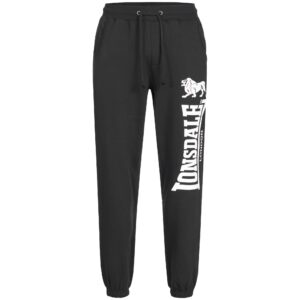 lonsdale men sweatpants ockle, color:black, size:xl