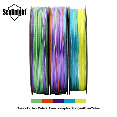 Ochoos W8 300M 8 Strands Fishing Line Braided Wire Multi-Colors 20-100LB Line Salt Water - (Size: 2.0) - Fishing Line