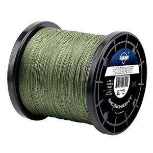 ochoos 1000m 15-60lb pe braided fishing line 4 strands super power fishing wire - (color: green, size: 2.0) - fishing line