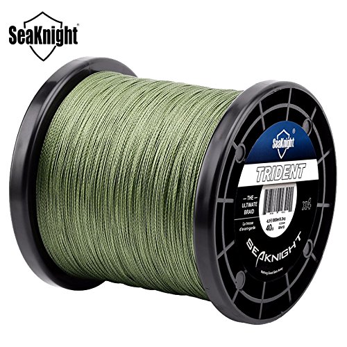 Ochoos 1000M 15-60LB PE Braided Fishing Line 4 Strands Super Power Fishing Wire - (Color: Green, Size: 2.0) - Fishing Line