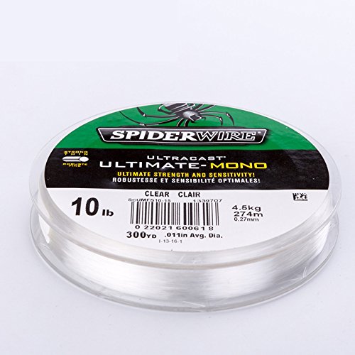 Ochoos Ultracast 301m Transparent Nylon Fishing Line 4-20LB Ultimate-Mono Fishing Wire - (Size: 2) - Fishing Line