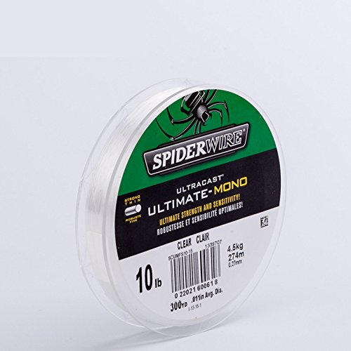 Ochoos Ultracast 301m Transparent Nylon Fishing Line 4-20LB Ultimate-Mono Fishing Wire - (Size: 2) - Fishing Line