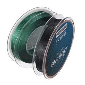 Ochoos 300M Length 8 Strands PE Braided Fishing Lines 0.6-5 7 Kinds of Line - (Size: 4, Color: Green) - Fishing Line