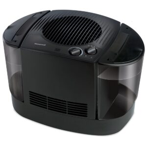 honeywell hev685b easy-to-care cool moisture console humidifier, black – humidifier for bedroom, home or office