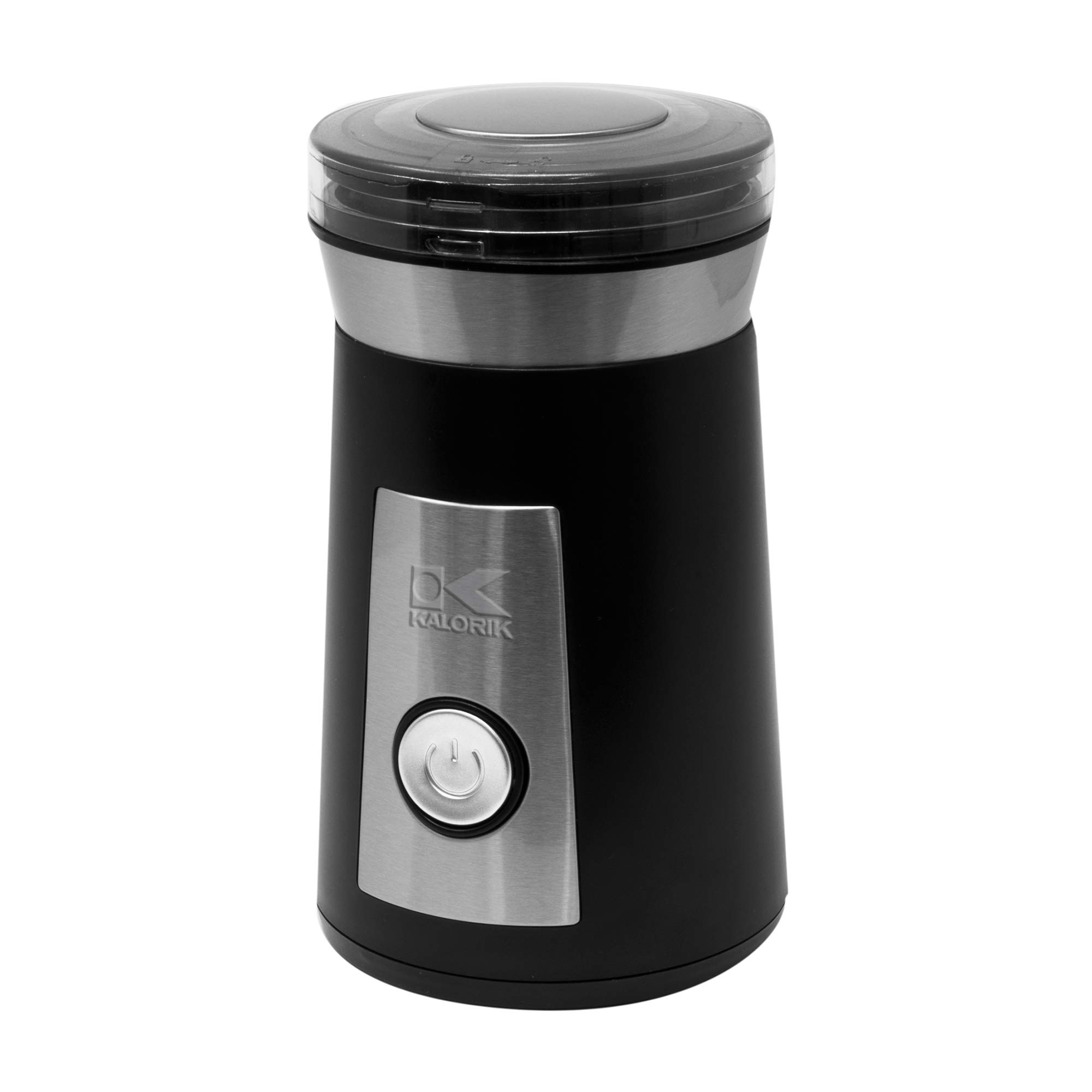 Kalorik Coffee and Spice Grinder, 200W Black and Stainless Steel