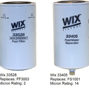 Wix Replacement Filters for FASS I Replaces FF3003 - FS1001