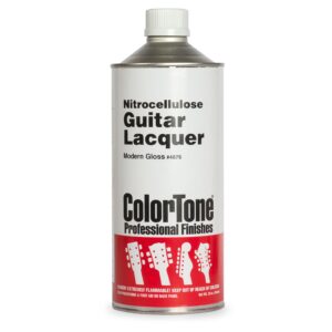 colortone modern clear gloss nitro guitar lacquer, 1-quart can