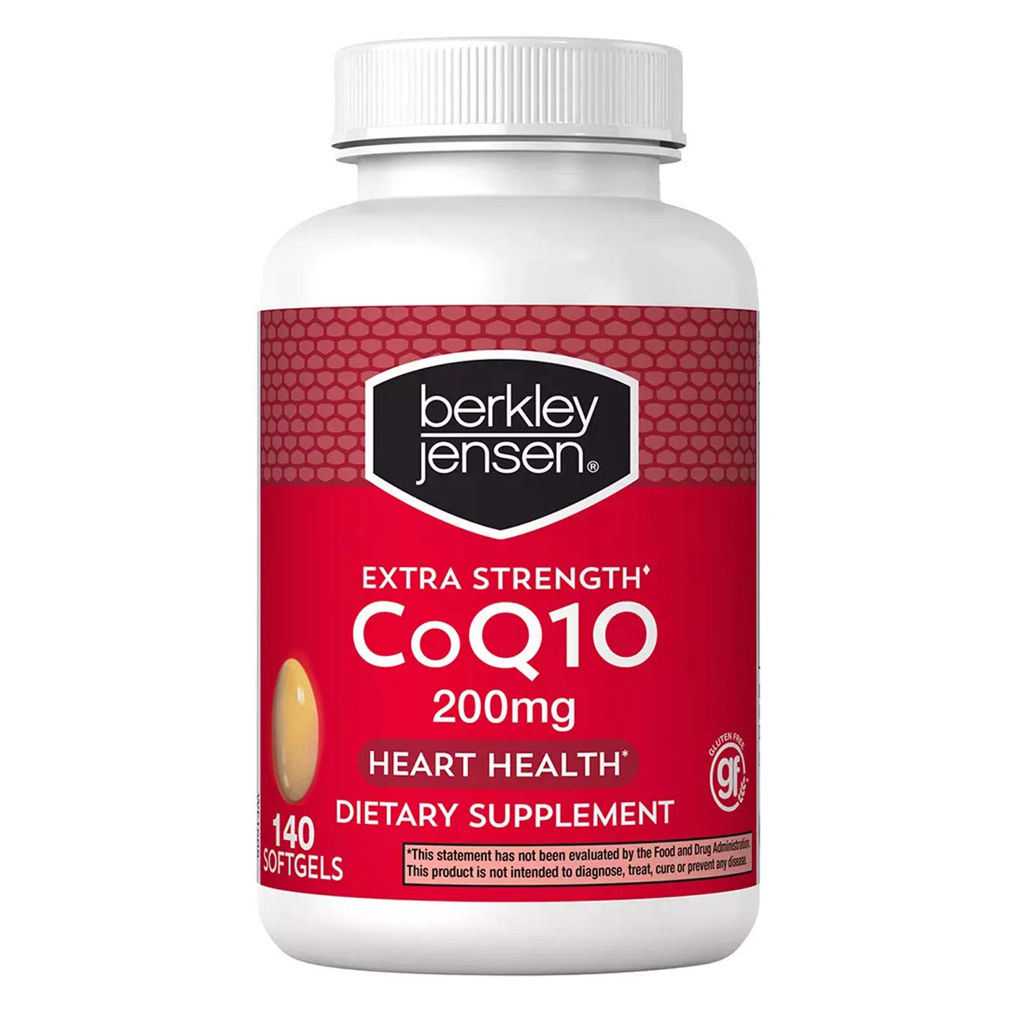 Berkley Jensen Dietary Supplement, Coq10, 200 mg, 140 Count