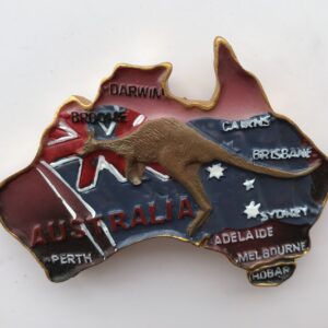 Australia Kangaroo 3D Refrigerator Magnet Travel Souvenirs Collection,Australia Fridge Magnet Home and Kitchen Decoration Magnetic Sticker