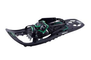 tubbs men's flex rdg day hiking snowshoes, black/green (x180102001240)