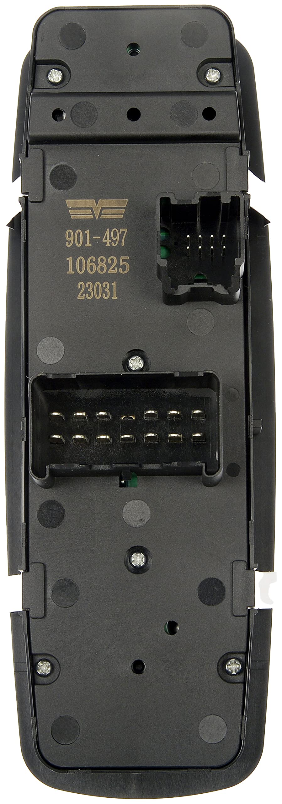 Dorman 901-497 Front Driver Side Master Window Switch Compatible with Select Chrysler / Dodge / Jeep Models Black