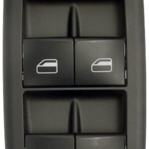 Dorman 901-497 Front Driver Side Master Window Switch Compatible with Select Chrysler / Dodge / Jeep Models Black