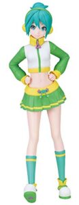 sega project diva arcade future tone hatsune miku super premium action figure jersey, 9"