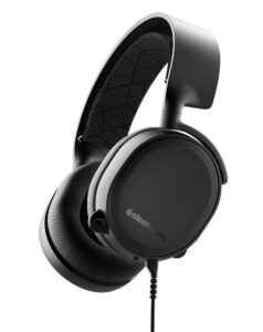 steelseries arctis 3 - all-platform gaming headset - for pc, playstation 5, xbox one, nintendo switch - black