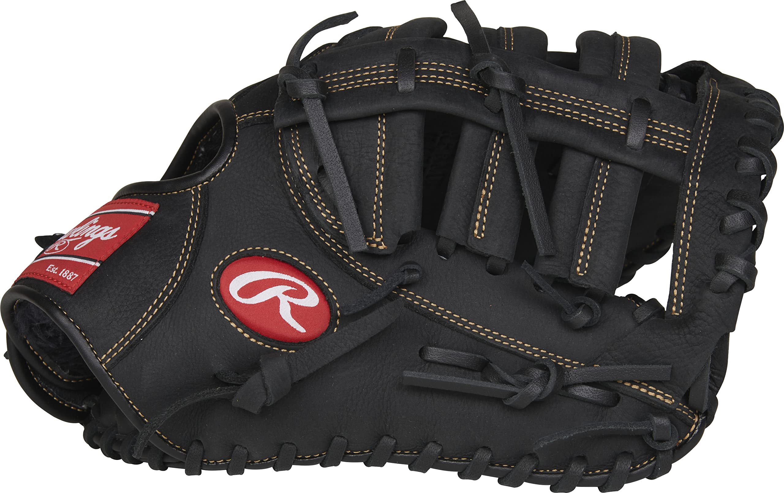 Rawlings | RENEGADE Baseball First Base Glove | Left Hand Throw | 12.5" - Single Post Double Bar Web