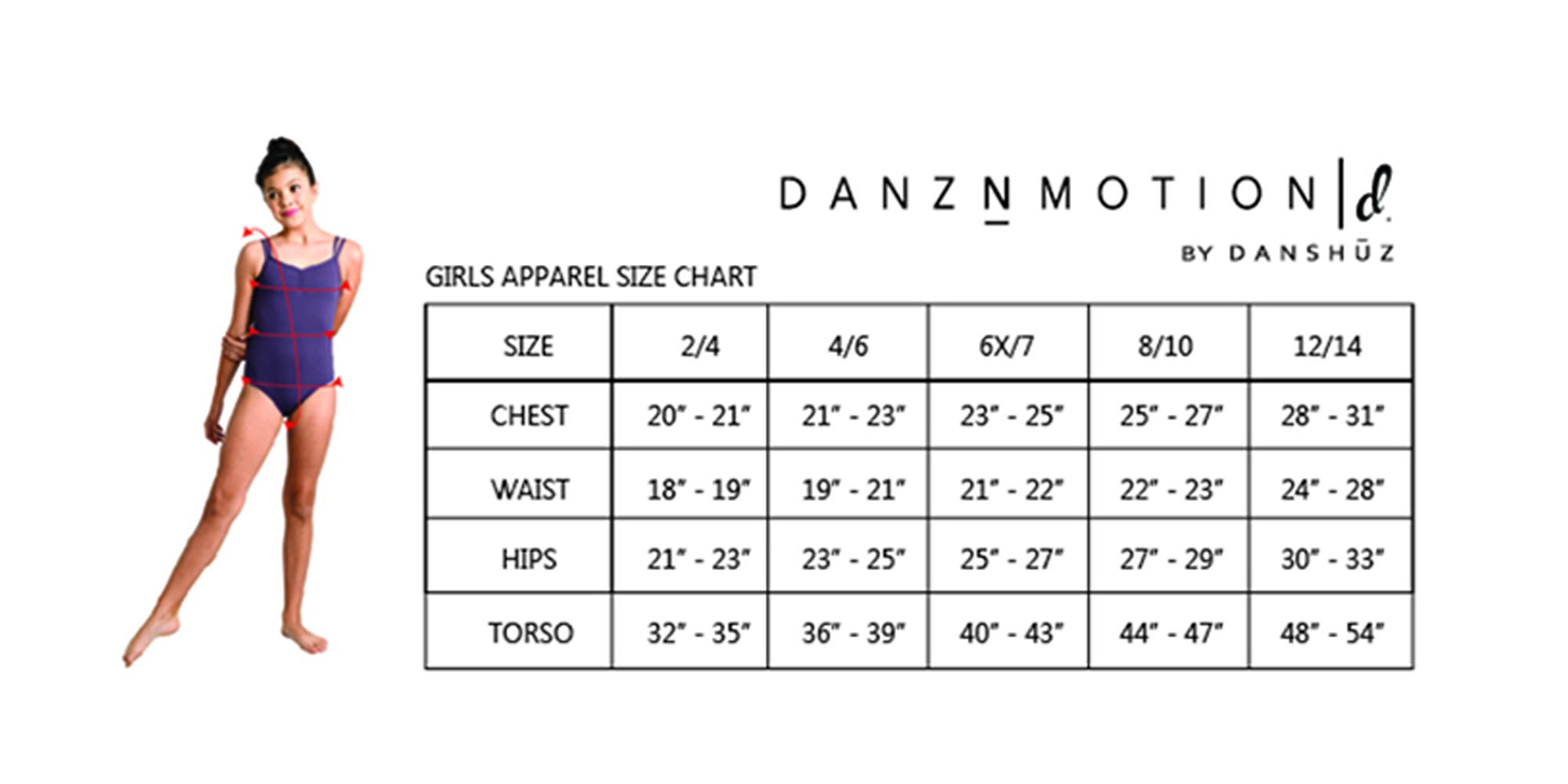 DANZNMOTION by Danshuz Girl's Plush Halter Leotard (Black, 8-10) - 2465C