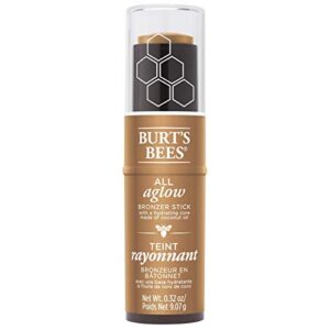 Burts Bees Golden Shimmer All Aglow Bronzer Stick, 0.32 OZ